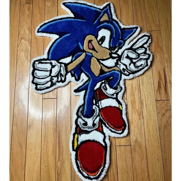 Hand Crafted | Art | Sonic Rug | Poshmark